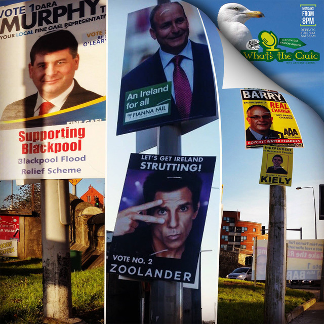 Final week campaigning for Irish General Election 2016 - What's The ...