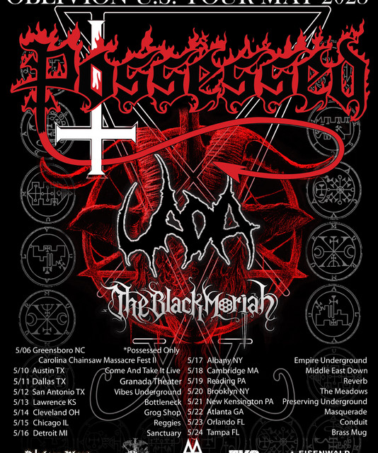 Dec 20, 2023: Possessed / Nunslaughter / The Black Moriah at El Corazon ...