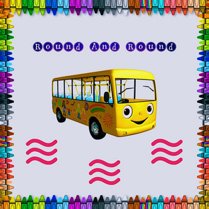 Wheels On The Bus Song Coloring Page