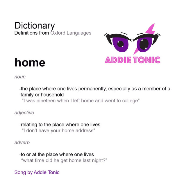 Home - Single by Addie Tonic | Spotify