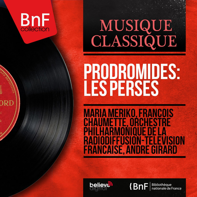 Prodromidès: Les Perses (Stereo Version) - Album by Jean Prodromidès ...