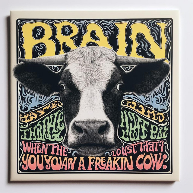 Brain when was the last time that you saw a freakin cow - Single by ...