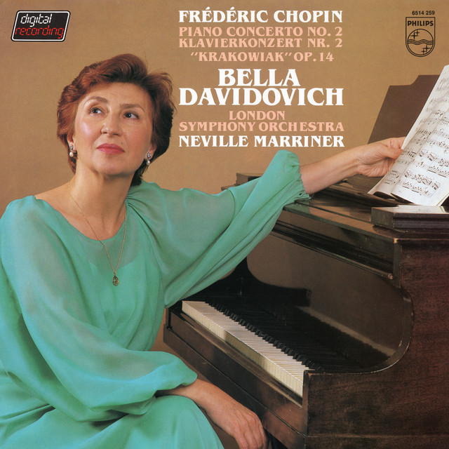 Chopin: Piano Concerto No. 2, Krakowiak (Bella Davidovich — Complete ...