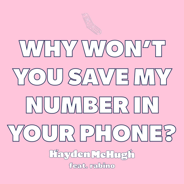 Why Won t You Save My Number In Your Phone Song By Hayden McHugh
