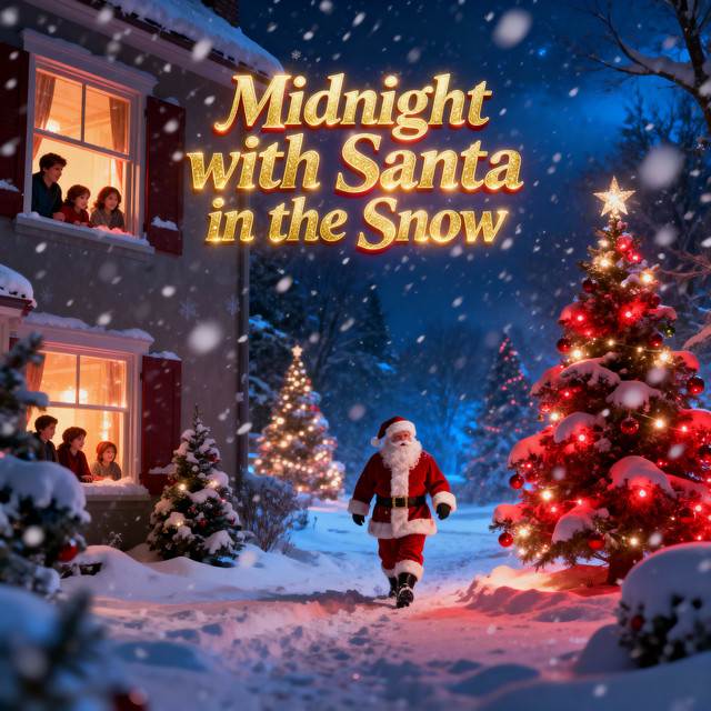 Midnight with Santa in the Snow - Album by Calming Christmas Music ...