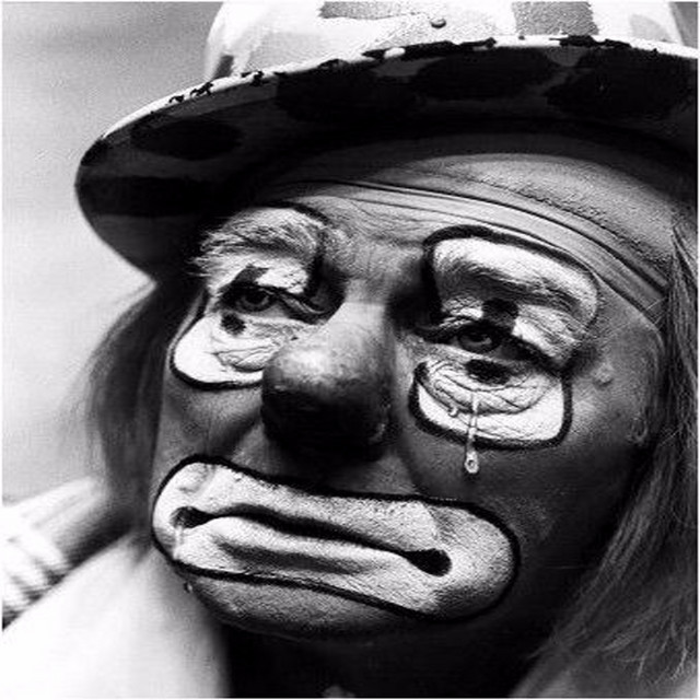 Cara De Payaso Triste