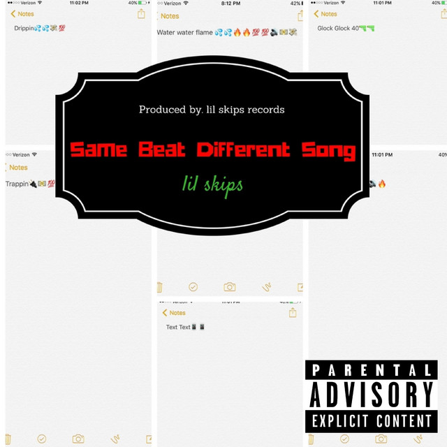 Same Beat Different Song - Album by Lil Skips | Spotify