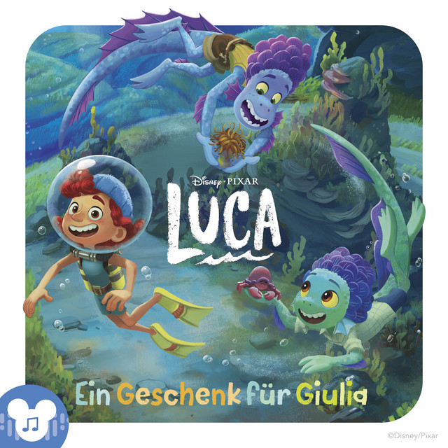 Ein Geschenk für Giulia (Disney/Pixar Luca) - Audiobook by Disney ...