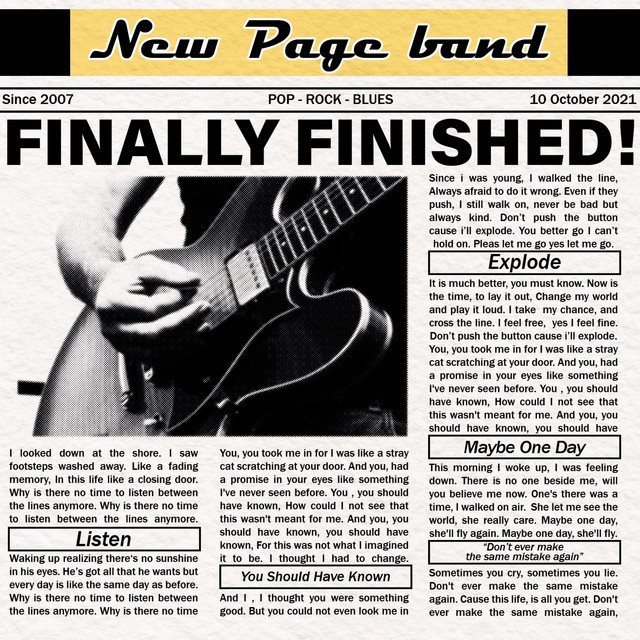 Finally Finished! - Album by New Page Band | Spotify