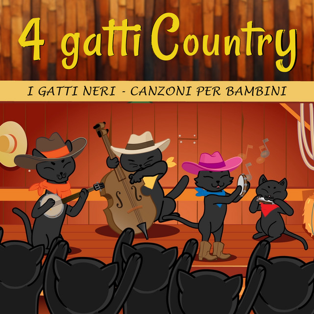 4 Gatti Country - Single by I Gatti Neri Canzoni Per Bambini | Spotify