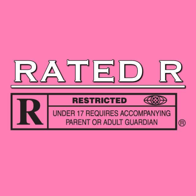 Rated R Sign