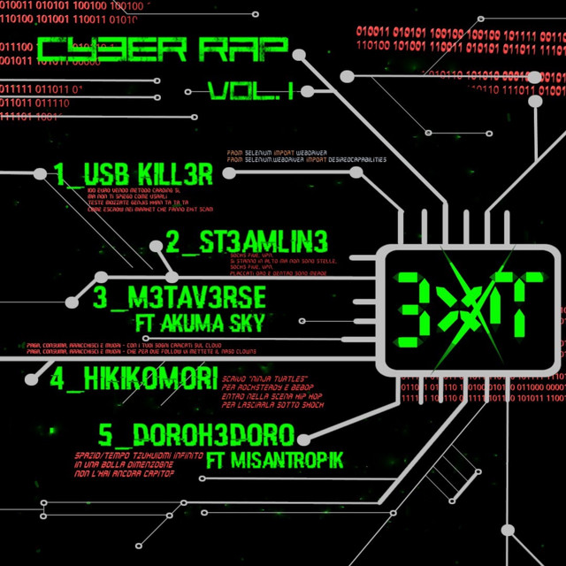 Cyber Rap Vol.1 - EP by 3xiT-x | Spotify