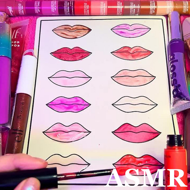 Lip Product Collection Swatching - Audiobook by ASMR Planet | Spotify