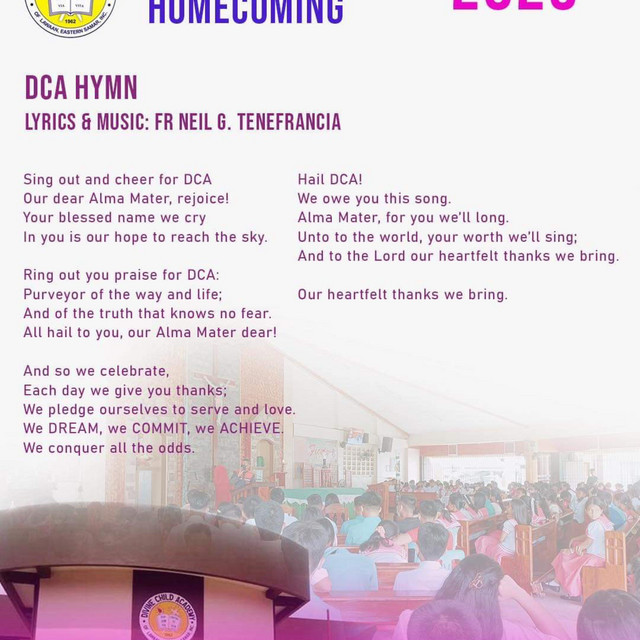 DCA Hymn - Single by Fr. Neil Tenefrancia | Spotify