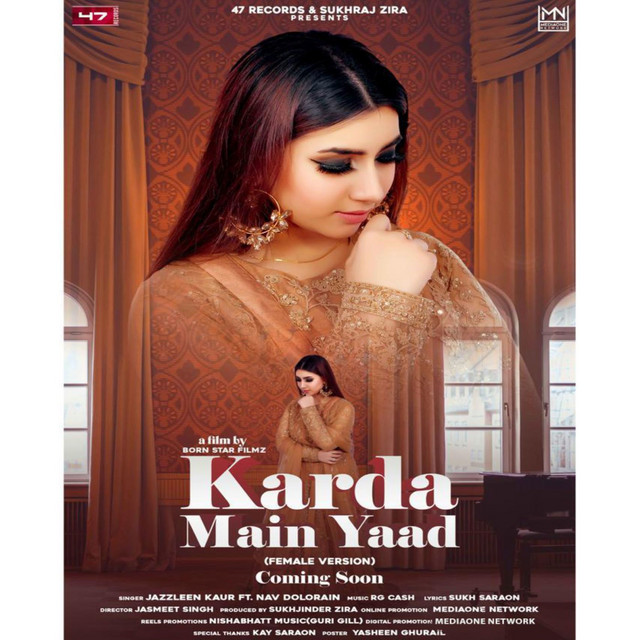 Karda Mai Yaad Female Version - Single by Jazzleen Kaur | Spotify