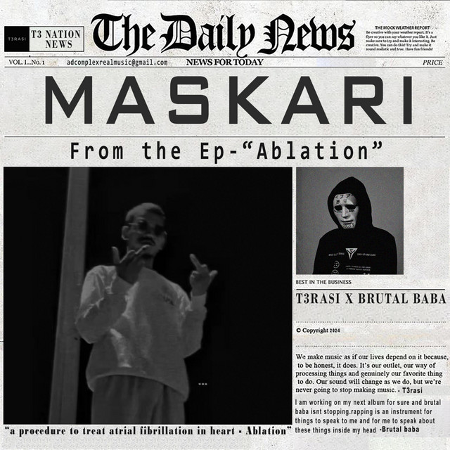 Maskari - song and lyrics by T3rasi, BRUTAL BABA | Spotify