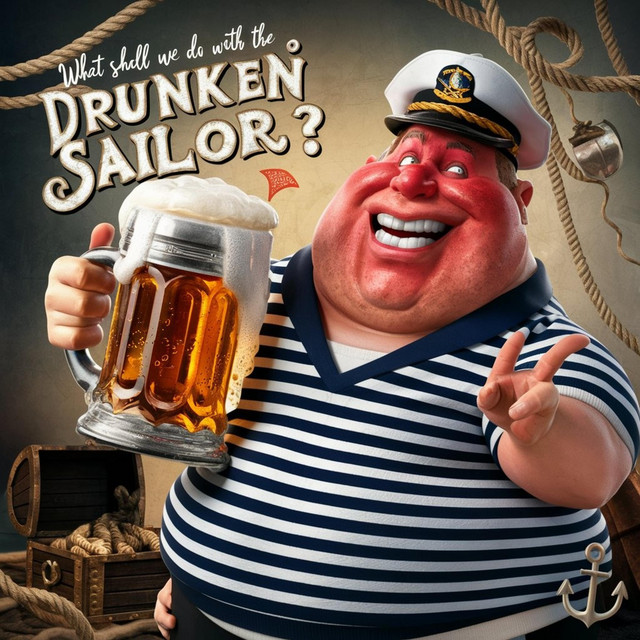 What shall we do with the drunken sailor? | Funny Crazy Songs - Single ...