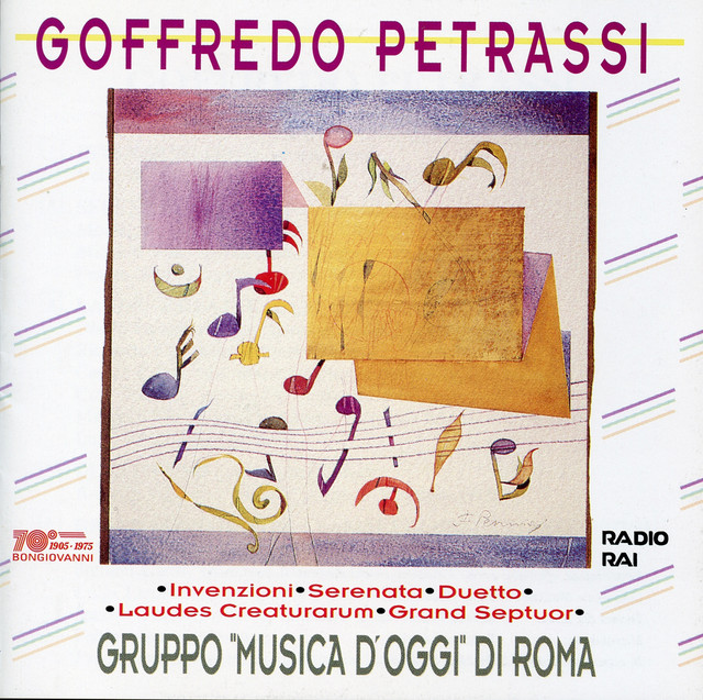 Petrassi: Invenzioni, Serenata, Duetto, Laudes creaturarum & Grand ...
