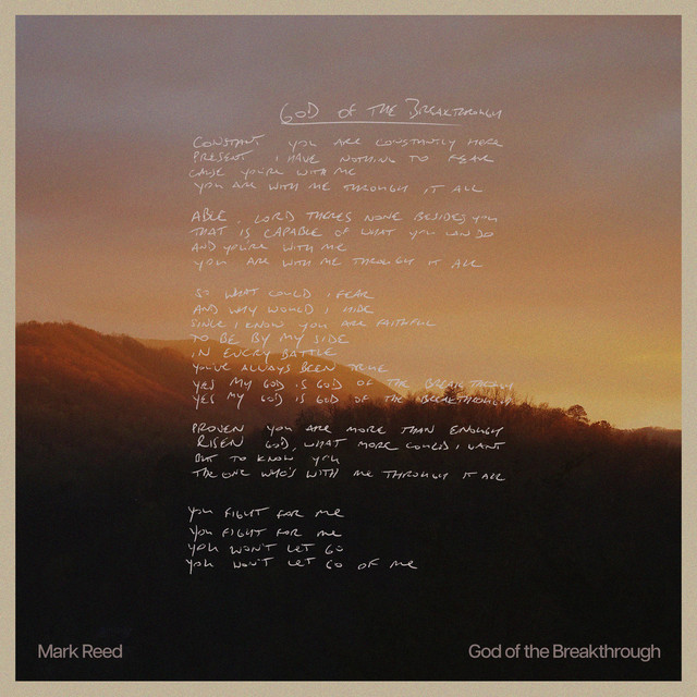 God of the Breakthrough - Single by Mark Reed | Spotify