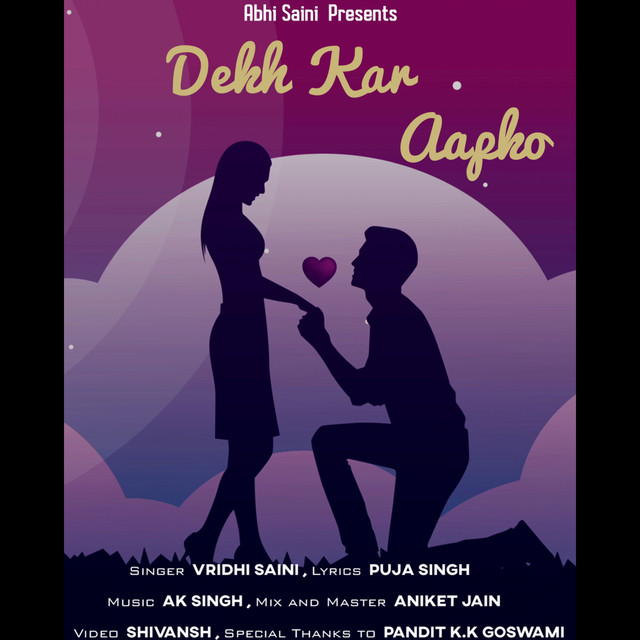 Dekhkar Aapko - Single by Vridhi Saini | Spotify