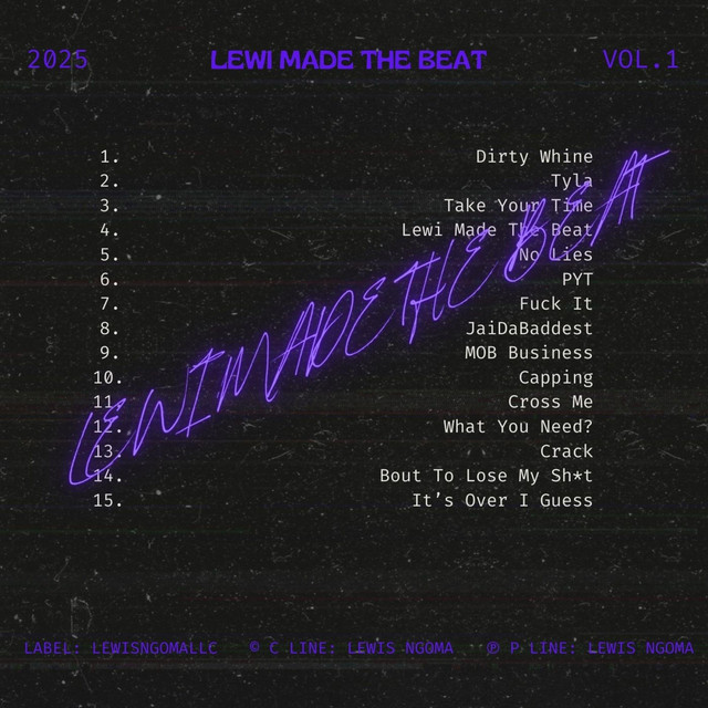 Lewi Made The Beat, Vol. 1 - Album by That Boii Lewi | Spotify