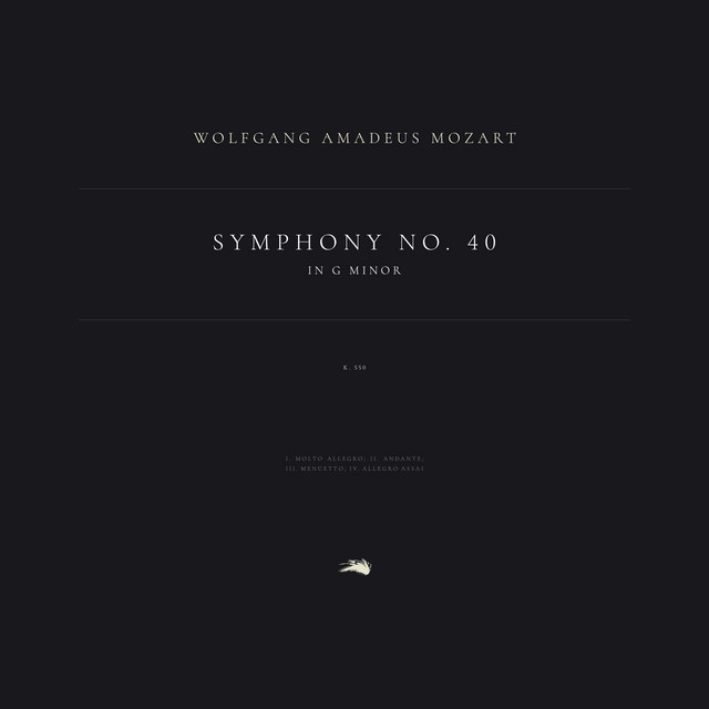 Symphony No. 40 in G Minor, K. 550 - EP by Wolfgang Amadeus Mozart ...