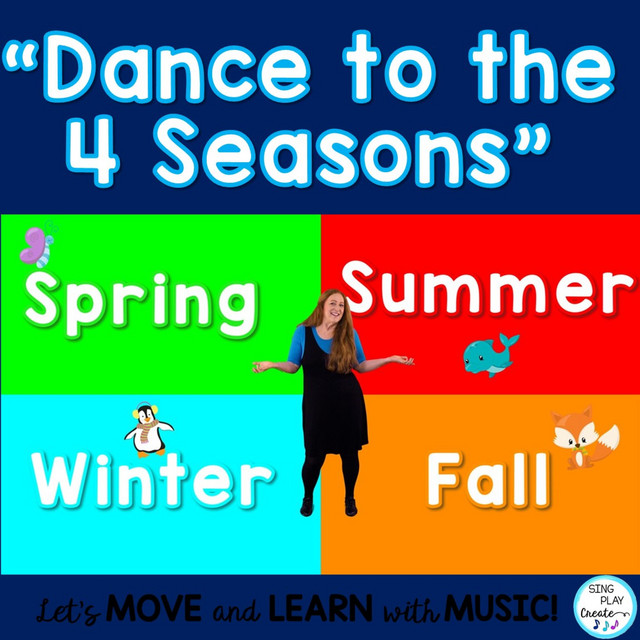 Seasons Song "Dance to the Four Seasons" Learn the 4 Seasons - song and ...