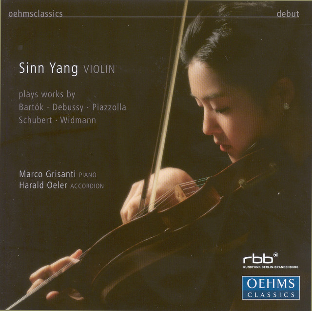 Violin Recital: Yang, Sinn - Debussy, C. / Schubert, F. / Bartok, B ...