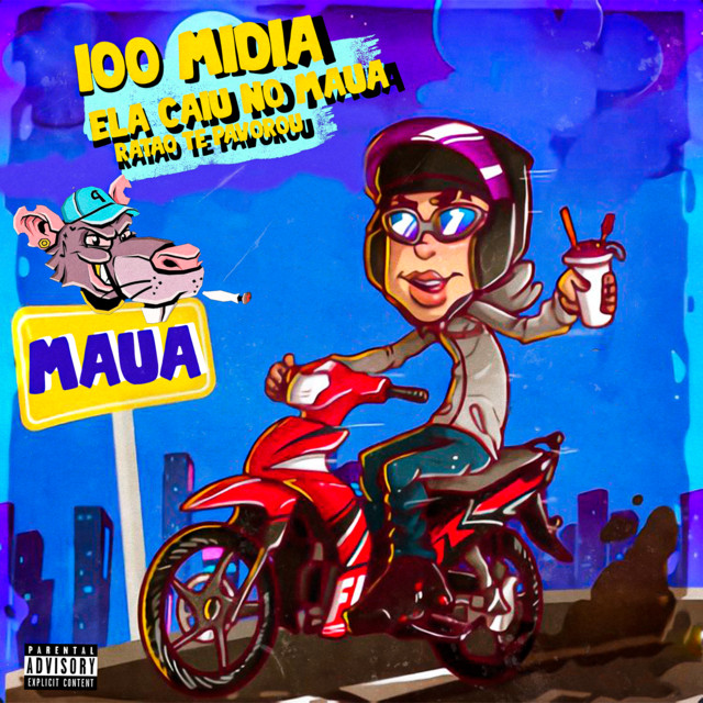 100 MÍDIA , ELA CAIU NO MAUÁ RATÃO TE PAVOROU - Single by DJ VT AGUILAR ...