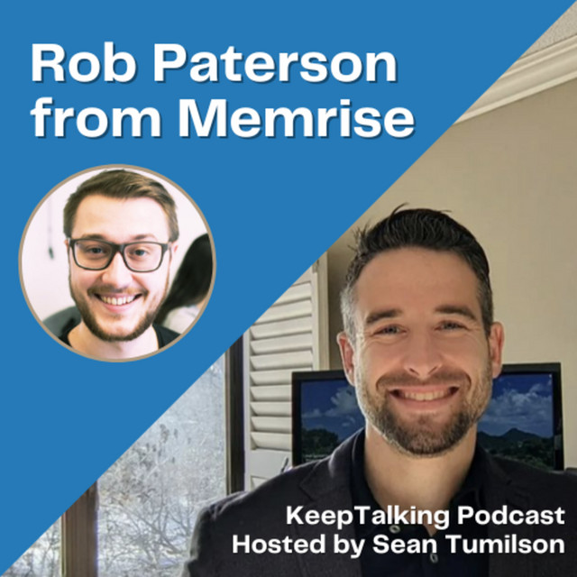 Rob Paterson from Memrise speaks with Sean - KeepTalking Podcast ...