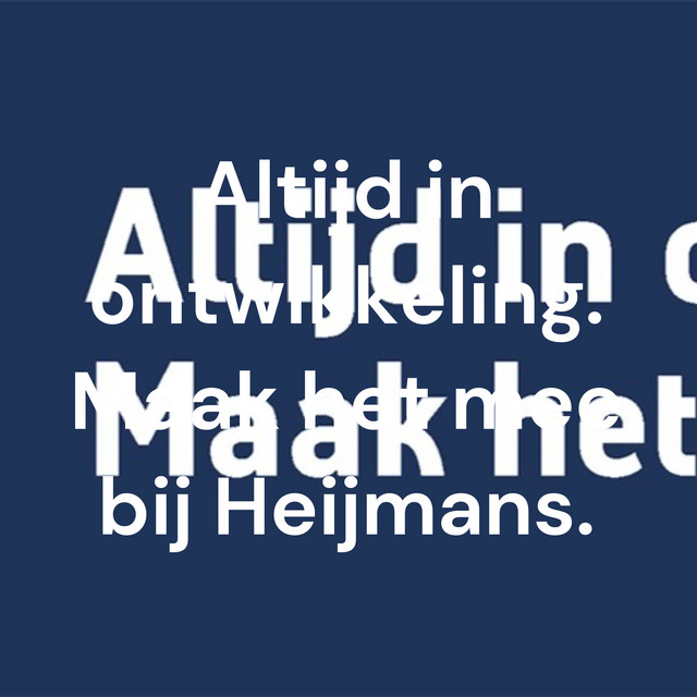 Maak het mee bij Heijmans. | Podcast on Spotify