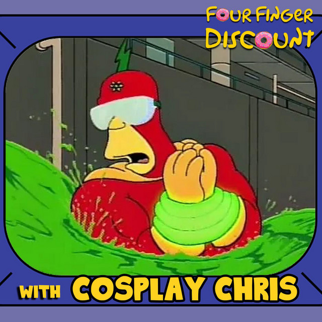 Radioactive Man (with Cosplay Chris) - Four Finger Discount (Simpsons ...