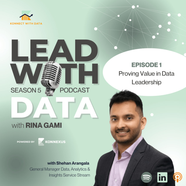 Season 5 - Episode 1 - Proving Value in Data Leadership - LEAD WITH ...