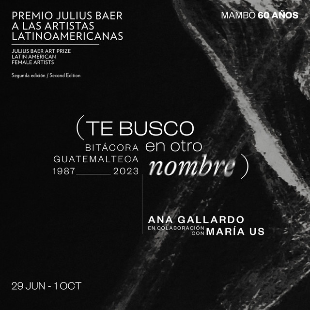 Audioguía '(Te busco en otro nombre). Bitácora guatemalteca 1987-2023 ...
