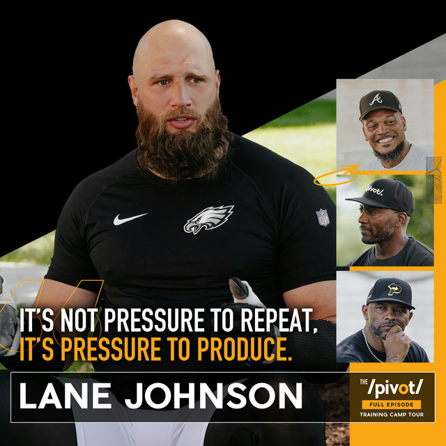 Lane Johnson Super Bowl Champion on Eagles' pressure to produce this ...