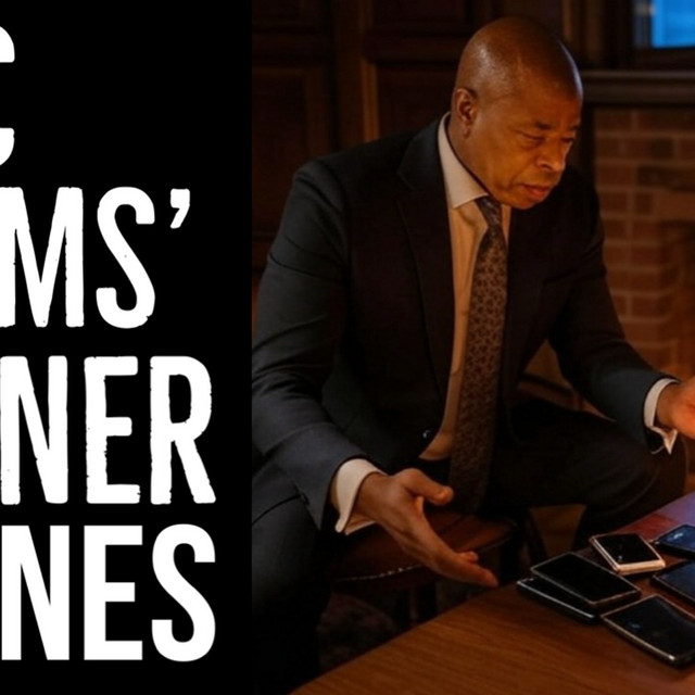 NYC Mayor Eric Adams & His 7 Cell Phones - New York’s Finest: Retired ...