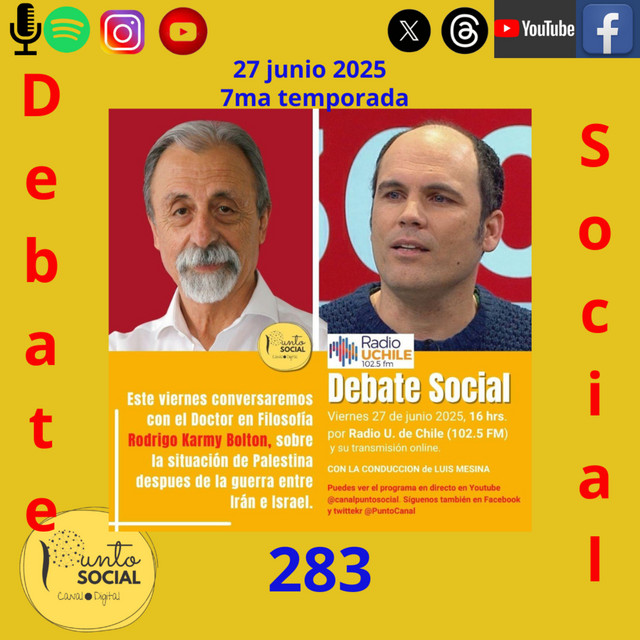 Debate Social con Rodrigo Karmy Bolton - Debate Social | Podcast on Spotify