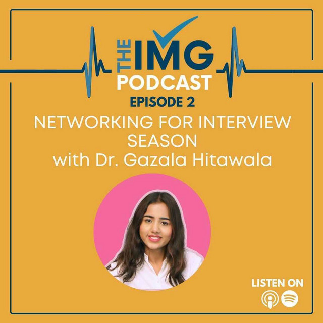 JOURNEY TO RESIDENCY: Networking for Interview Season with Dr. Gazala ...