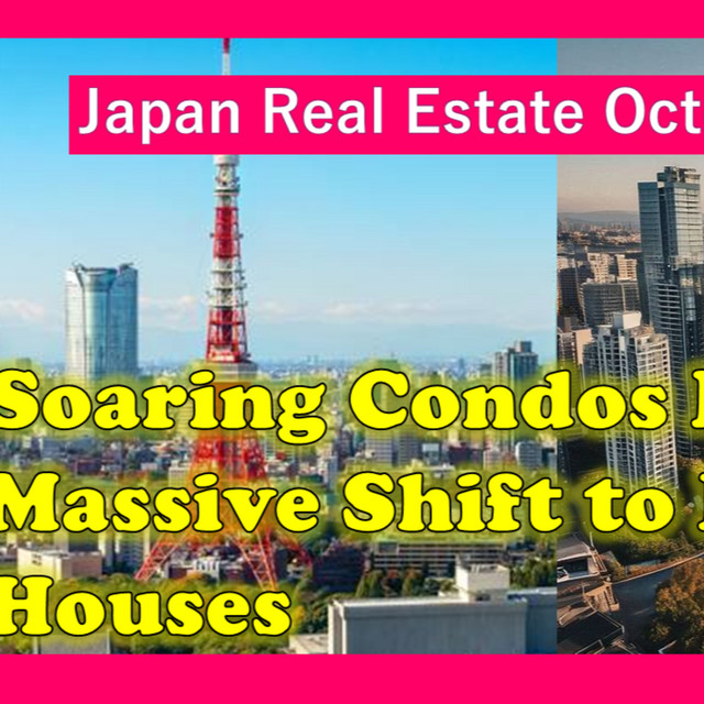 Japan Real Estate October Report: Soaring Condos Drive Massive Shift to ...