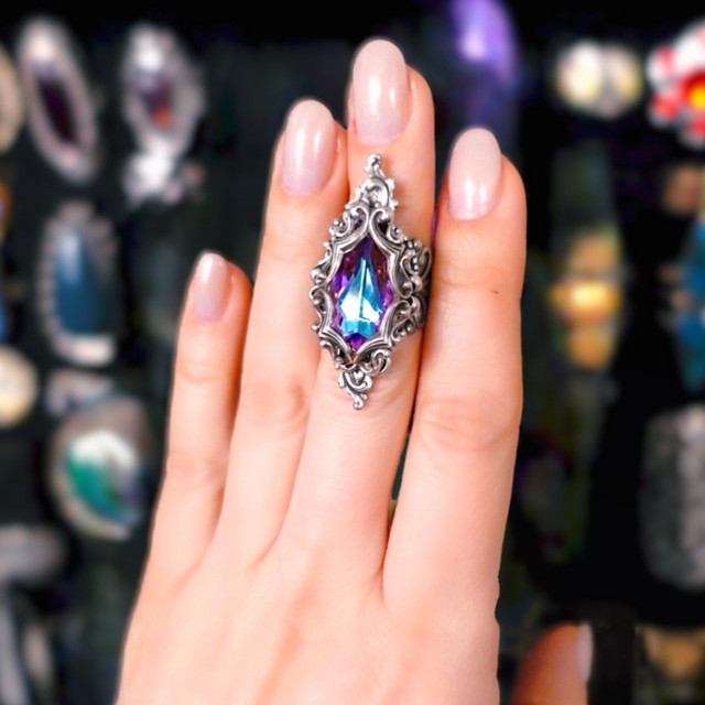 Relaxing ASMR: Whisper Tour of My Ornate Rings - ASMR by ...