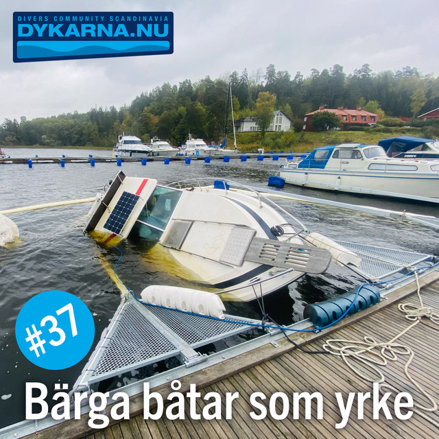 Bärga sjunkna båtar som yrke med Niklas och Niklas - Dykarna Radio ...
