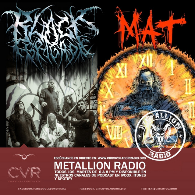 Metallion Radio - M.A.T. - BLACK BRIGADE - THE METAL FEST MXMF - 165 ...