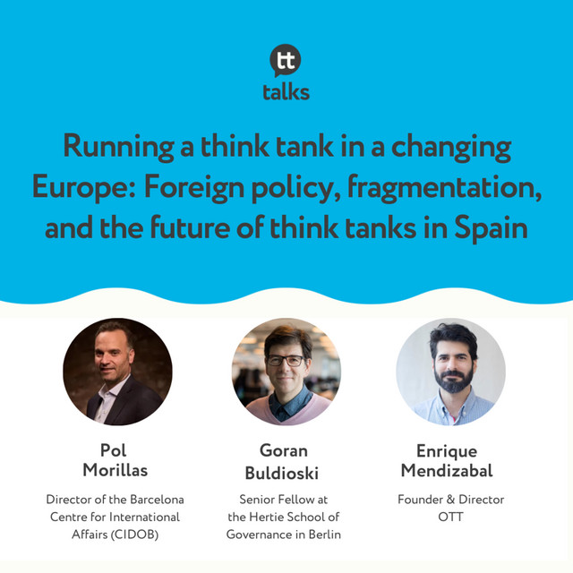 Running a think tank in a changing Europe: Foreign policy ...