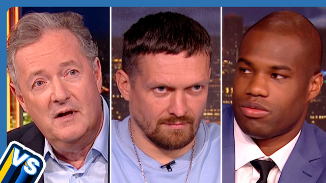 "I'm Ready For WAR" Oleksandr Uysk vs Daniel Dubois - Piers Morgan ...