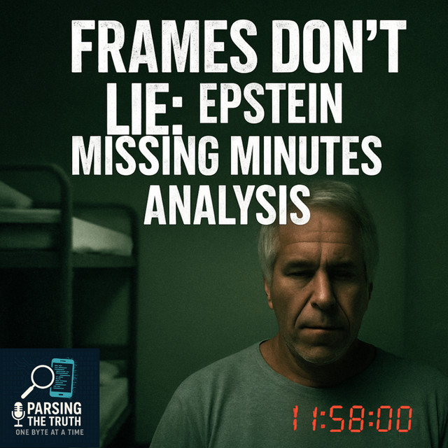 Frames Don’t Lie: Epstein’s Missing Minutes - Parsing the Truth: One ...