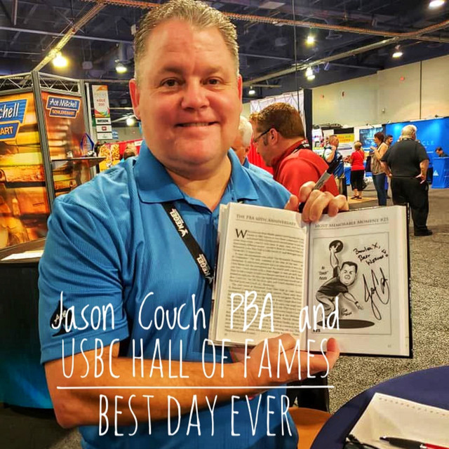 Jason Couch PBA/USBC Hall of Famer - “Best Day Ever” John Voso, Jr ...