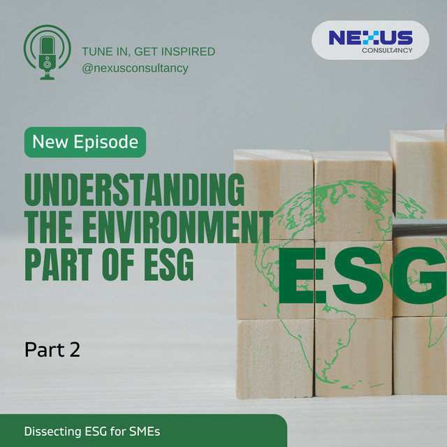 Dissecting ESG for SMEs Part 2: Understanding the Environment Part of ...