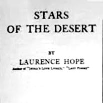 Stars of the Desert by Laurence Hope ~ Full Audiobook - Classic ...