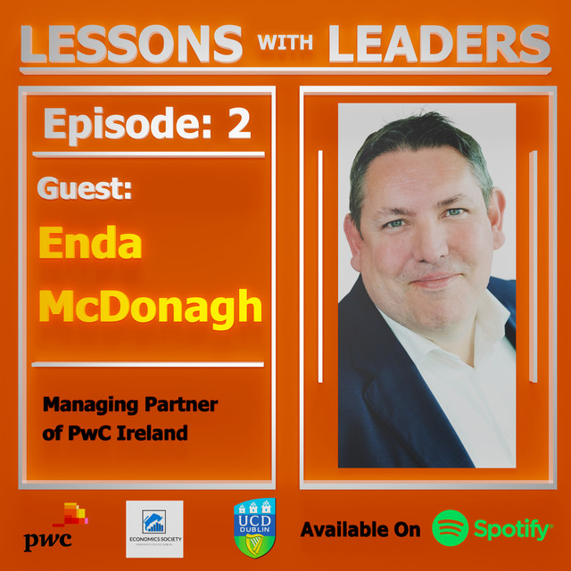 Lessons with Leaders: Managing Partner of PwC Ireland Enda McDonagh ...