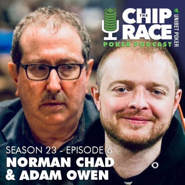 The Chip Race - S23E6 - Norman Chad Adam Owen Aaron Barone Ivonne ...